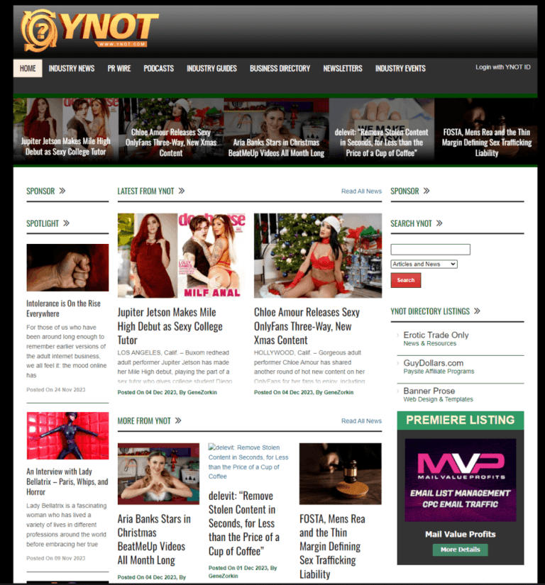 Top 10 Sex Blogs Your Ultimate Guide To The Adult Industrys Inside